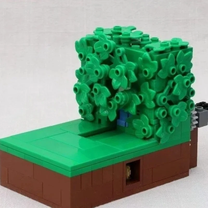 Funny Homer Hid In The Bricks Grass Building Bricks Block Kawaii Homer ...