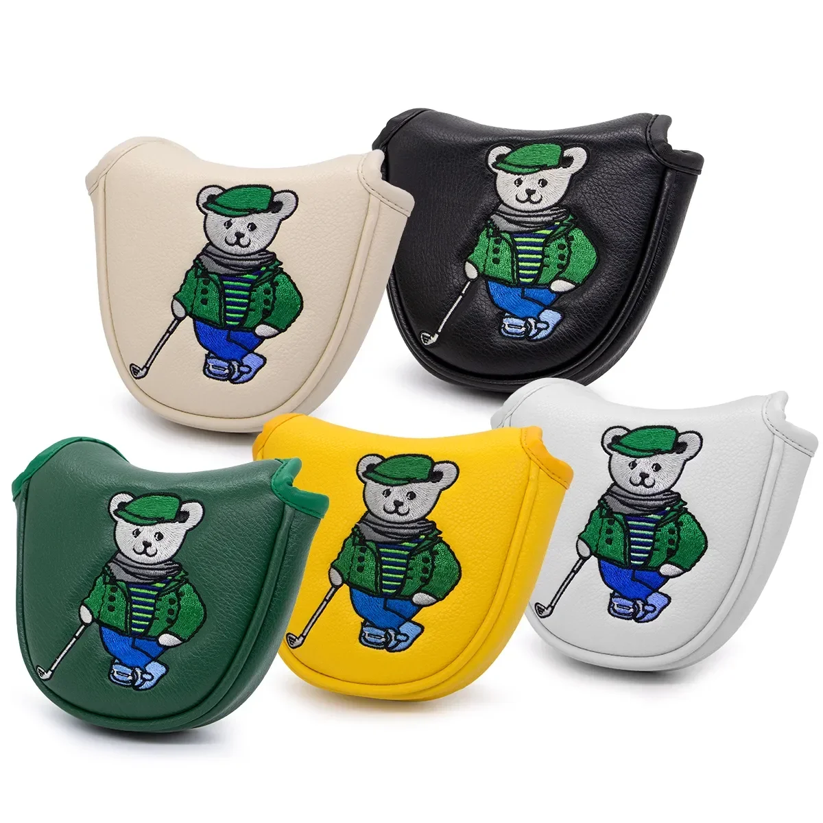 Mr-Bear-Covers-Golf-mallet-putter-headcover-golf-Club-Head-accessories ...