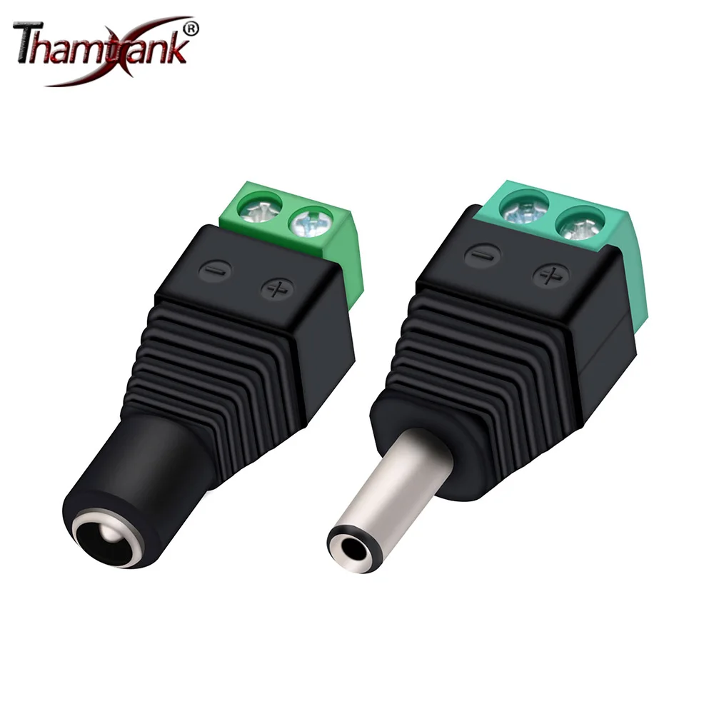 10pcs/lot 5.5mmx2.5mm Female DC Power Jack Connector for CCTV Cameras ...