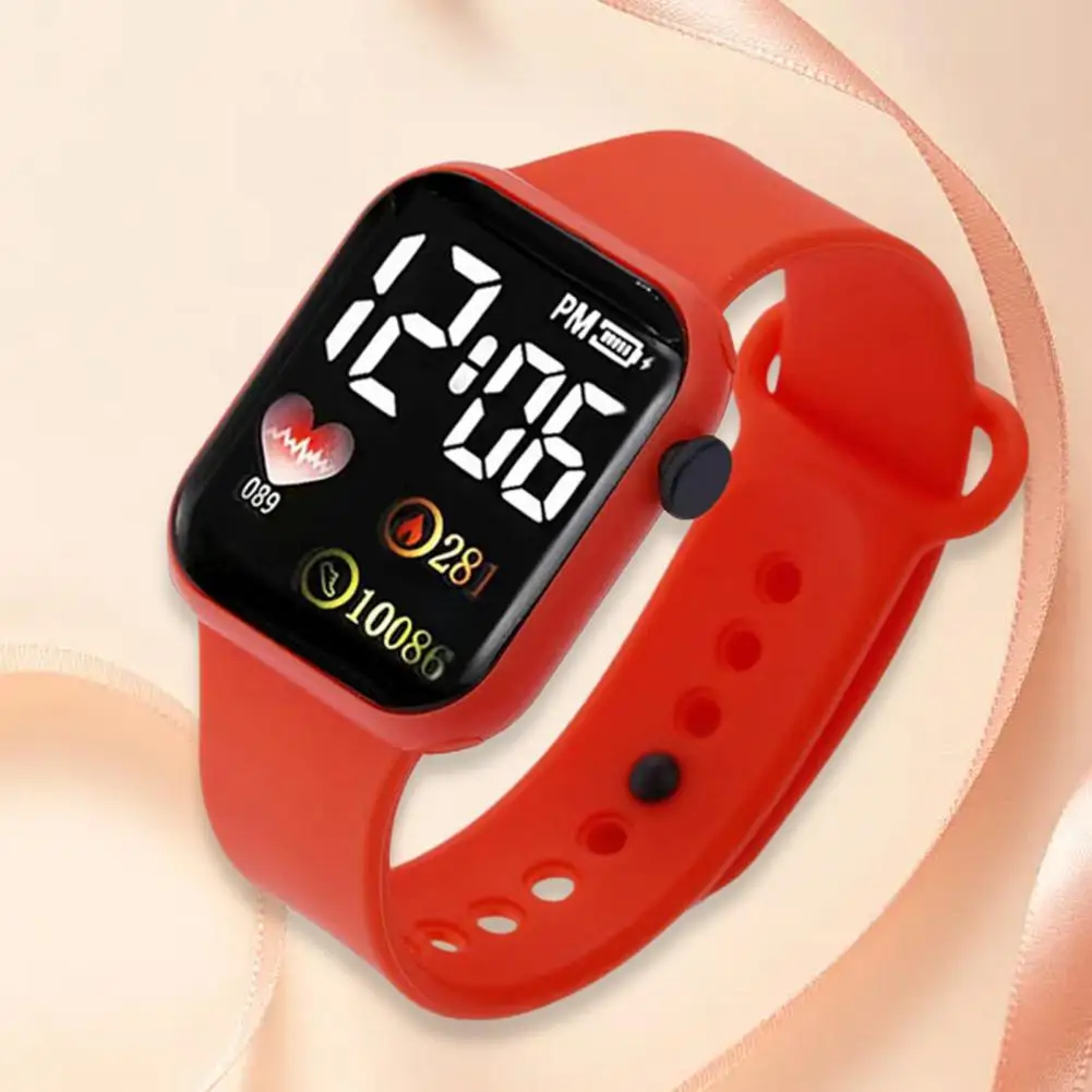 Square-Students-Watch-Kids-Smart-Sports-Watches-Women-Men-Fitness ...