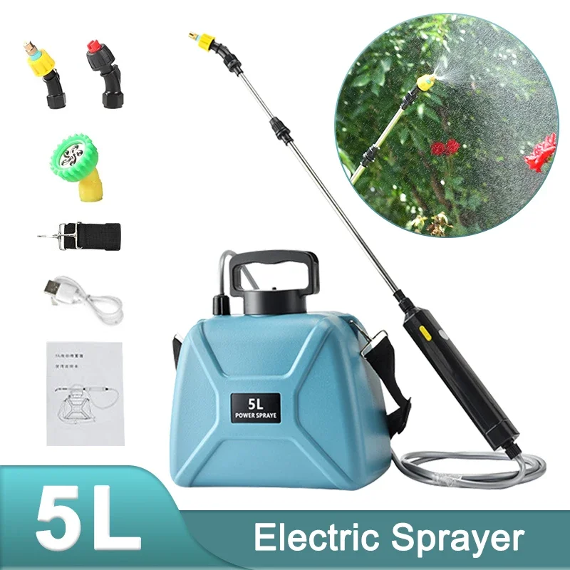 Battery-Powered-Garden-Electric-Pesticide-Sprayer-5L-Lawn-Water ...