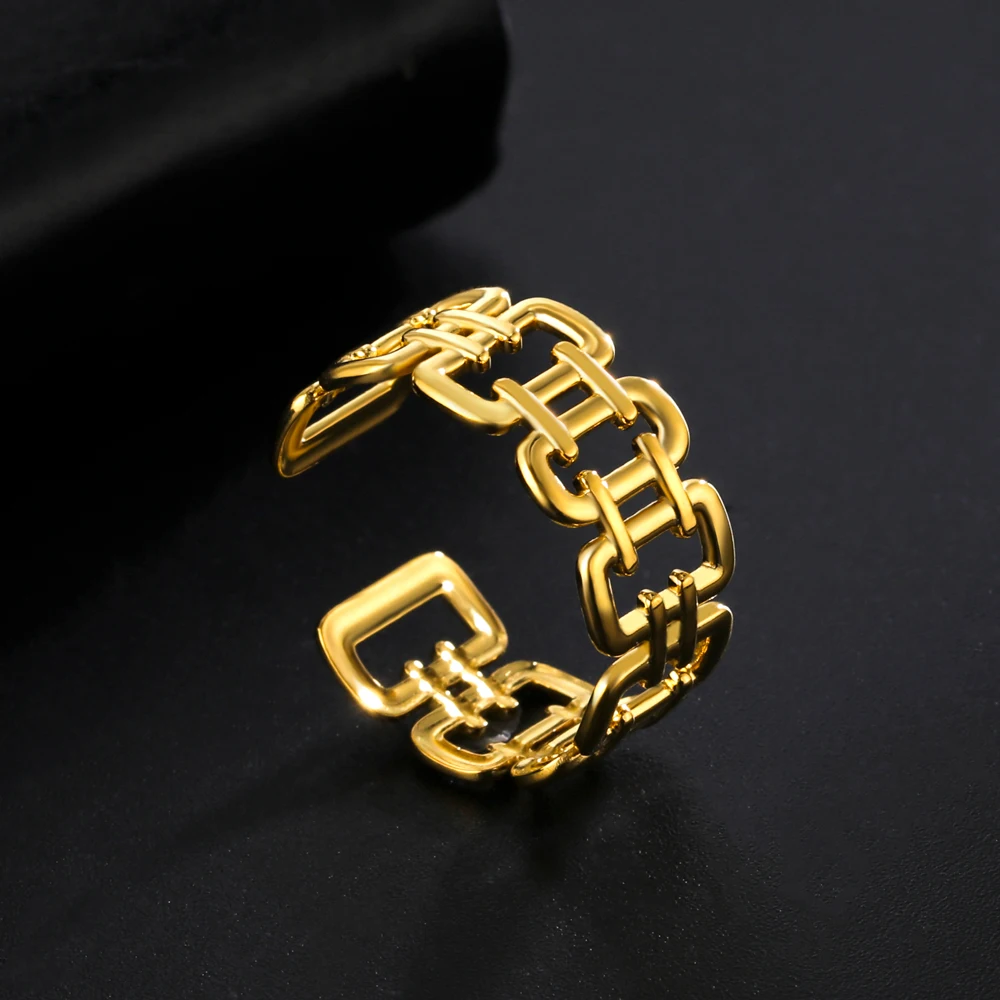Stainless Steel Lock Rings | Stainless Steel Jewelry | Lock Rings Women ...