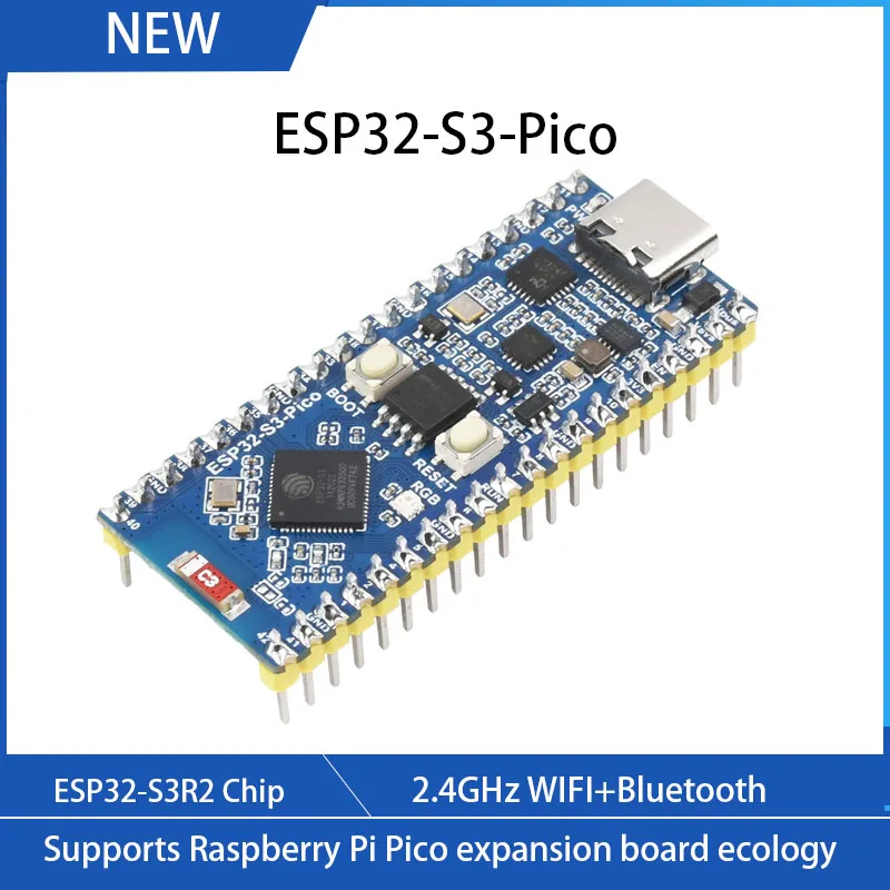 Esp32 S3 Pico Microcontroller 2 4ghz Wi Fi Development Board 240mhz