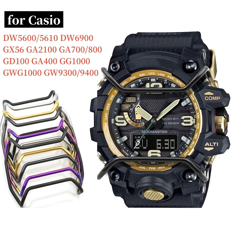 Stainless-Steel-Protection-Bumper-for-Casio-DW5600-5610-DW6900-GA2100 ...
