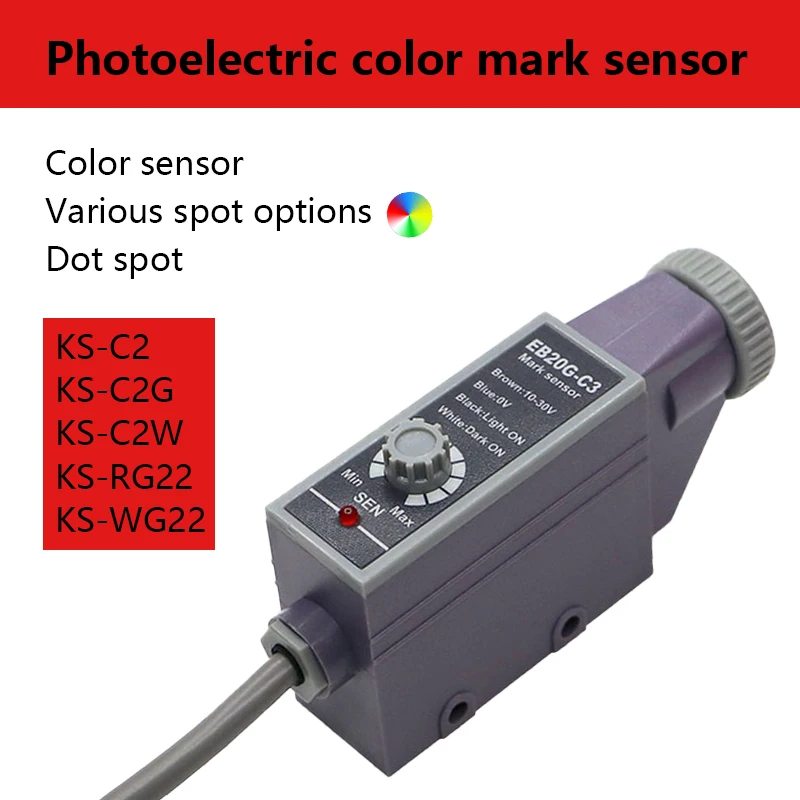 Color-Mark-Sensor-Color-Photoelectric-Sensor-Switch-KS-C2-C2G-10mm ...