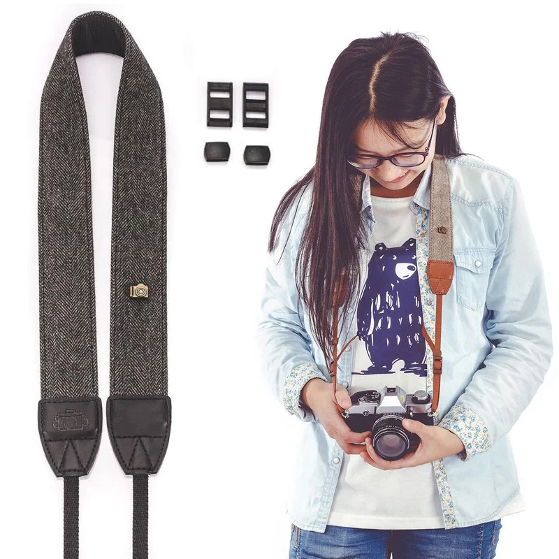 Cinturón de correa para hombro y cuello Universal para cámara Canon ...