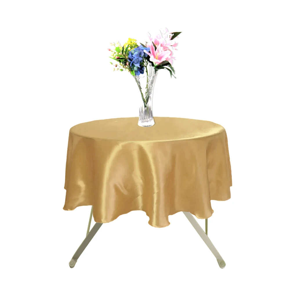 145cm-Multicolor-Round-Satin-Tablecloth-Wedding-Party-Table-Cloth ...