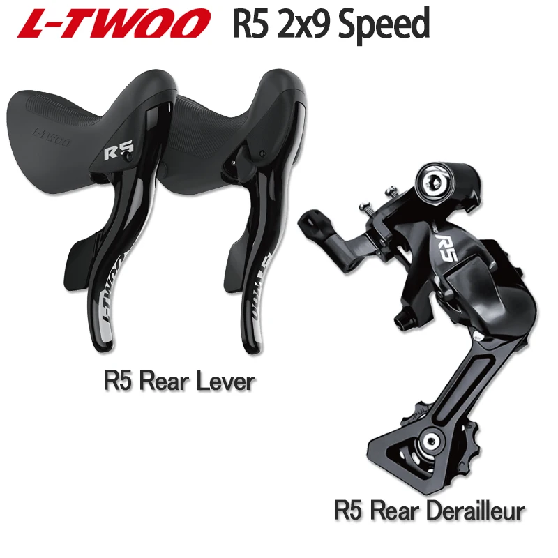 LTWOO-R5-Transmission-Kit-2x9-Speed-Road-Bike-Brake-Lever-9V-Front-Rear-Derailleurs-Original ...