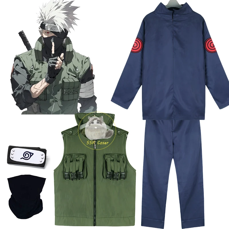 Disfraces-de-Cosplay-de-Bilibili-Hatake-Kakashi-uniforme-de-Anime ...