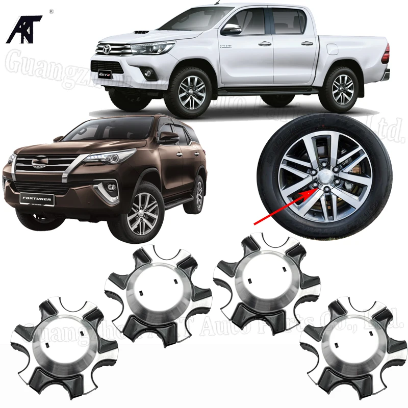 4PCS-LOT-Wheel-Centre-Cap-Hub-Rim-FOR-TOYOTA-FORTUNER-2015-2020-HILUX ...