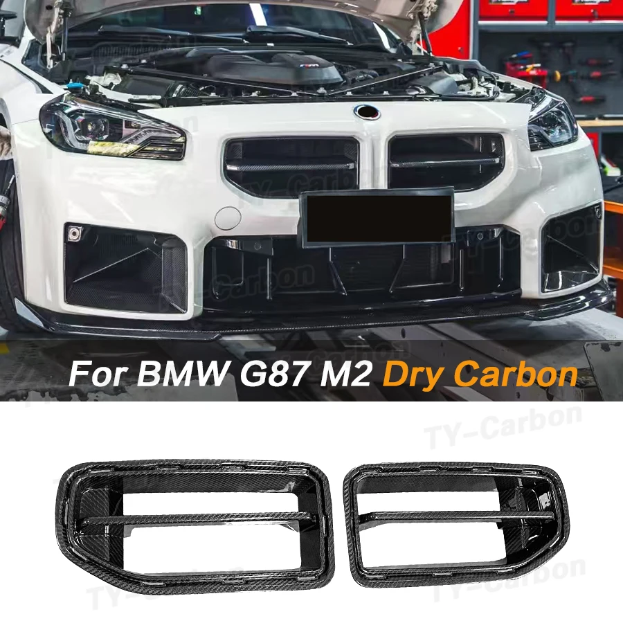 Dry Carbon Fiber ALP Car Front Grille Bumper Air Vent Covers Trims For ...