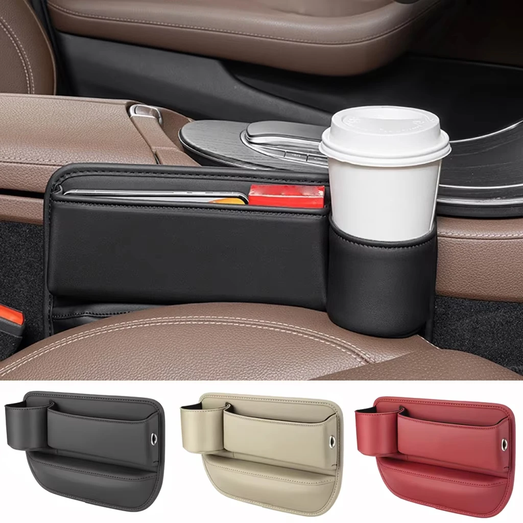 Car Seat Gap Organizer Storage Box Pocket Multifunction Universal ...