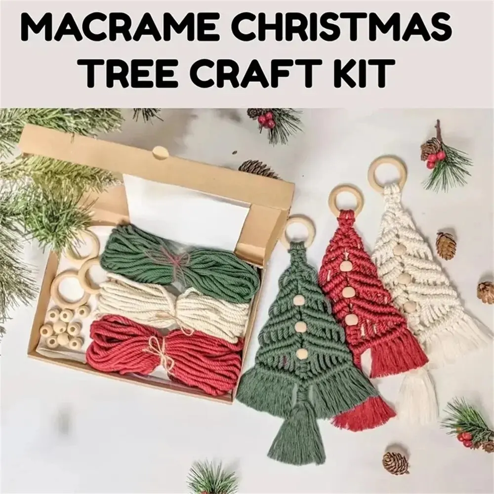 Woven Christmas Tree DIY Kit Christmas Tree Handmade DIY Kit Suitable ...