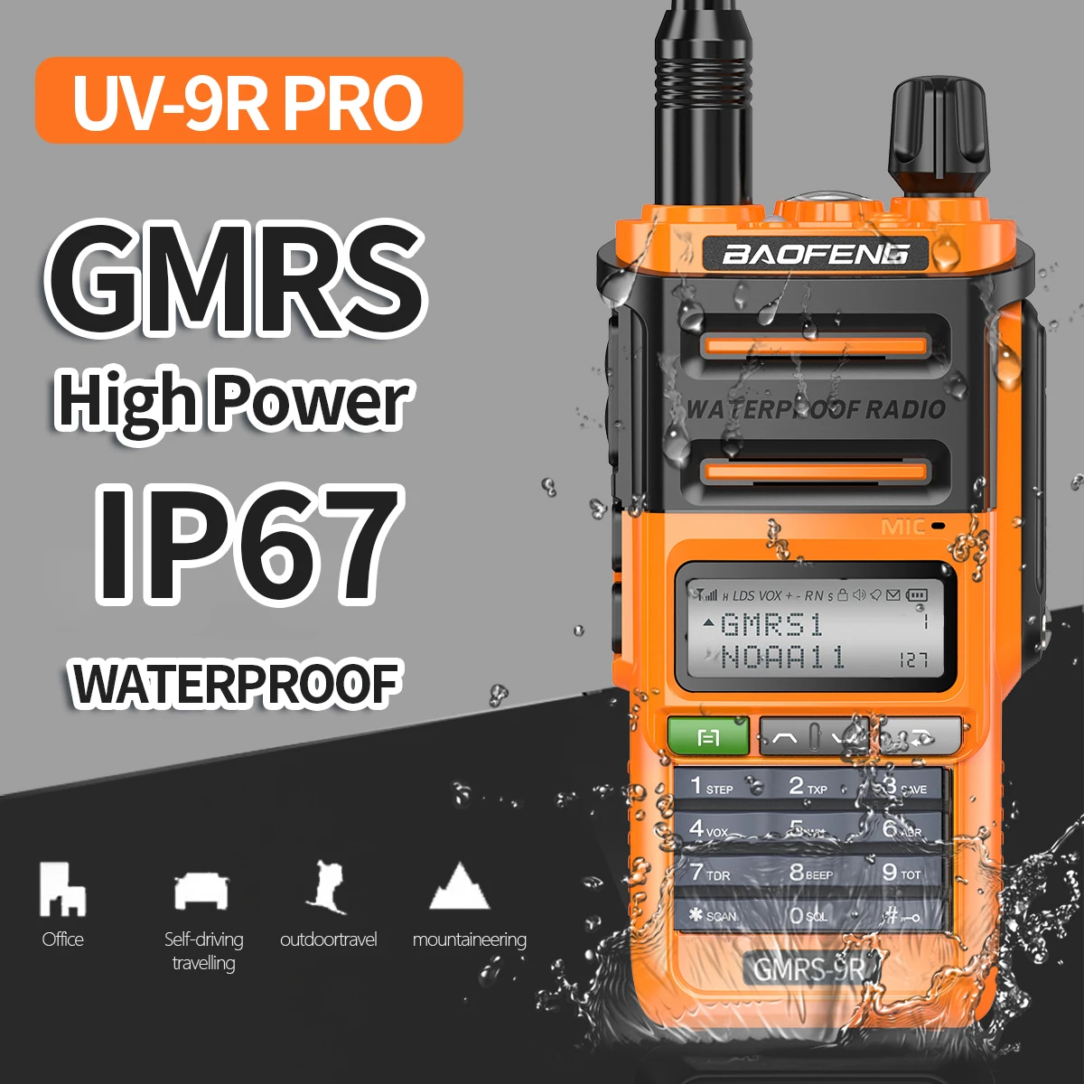 High Power Gmrs Radio | Baofeng Gmrs Radios | Gmrs Two Way Radios ...