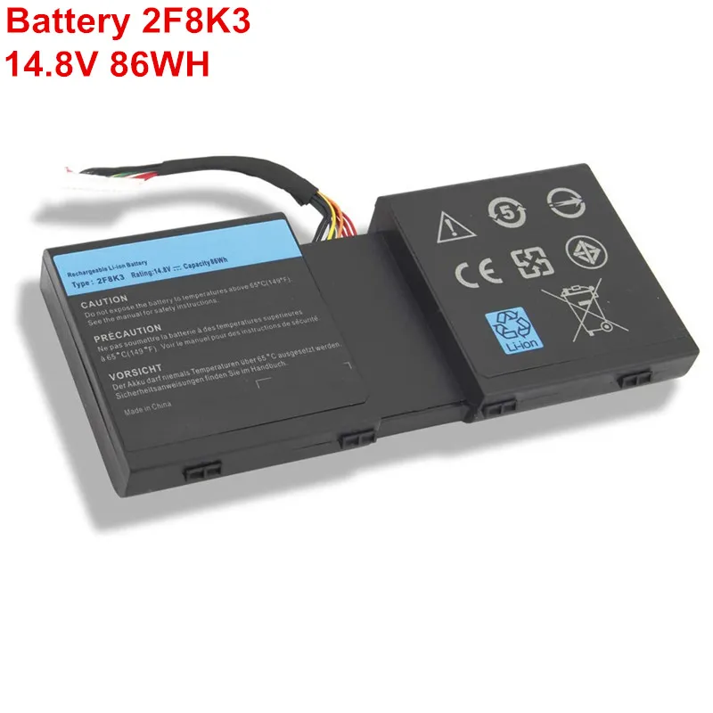 14-8V-86WH-New-Internal-Genuine-Laptop-Battery-2F8K3-For-Dell-Alienware ...