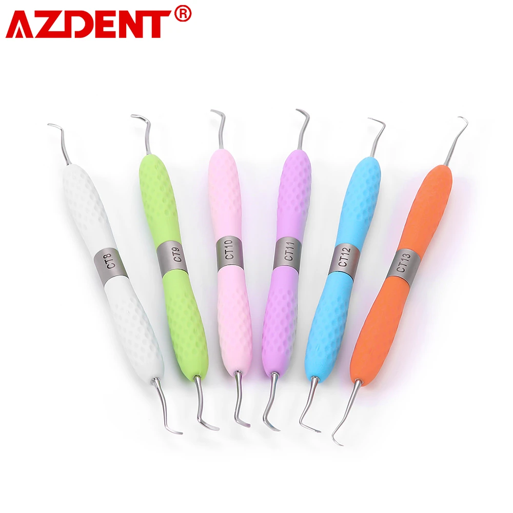 Azdent Dental Restoration Instruments Kit Enamel Chisel Set Dentistry ...
