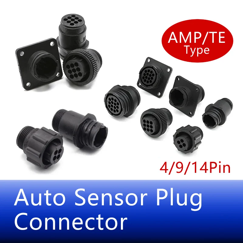 1-5-20-50sets-4-9-14Pin-AMP-TE-Type-Auto-Sensor-Plug-Connector-For ...