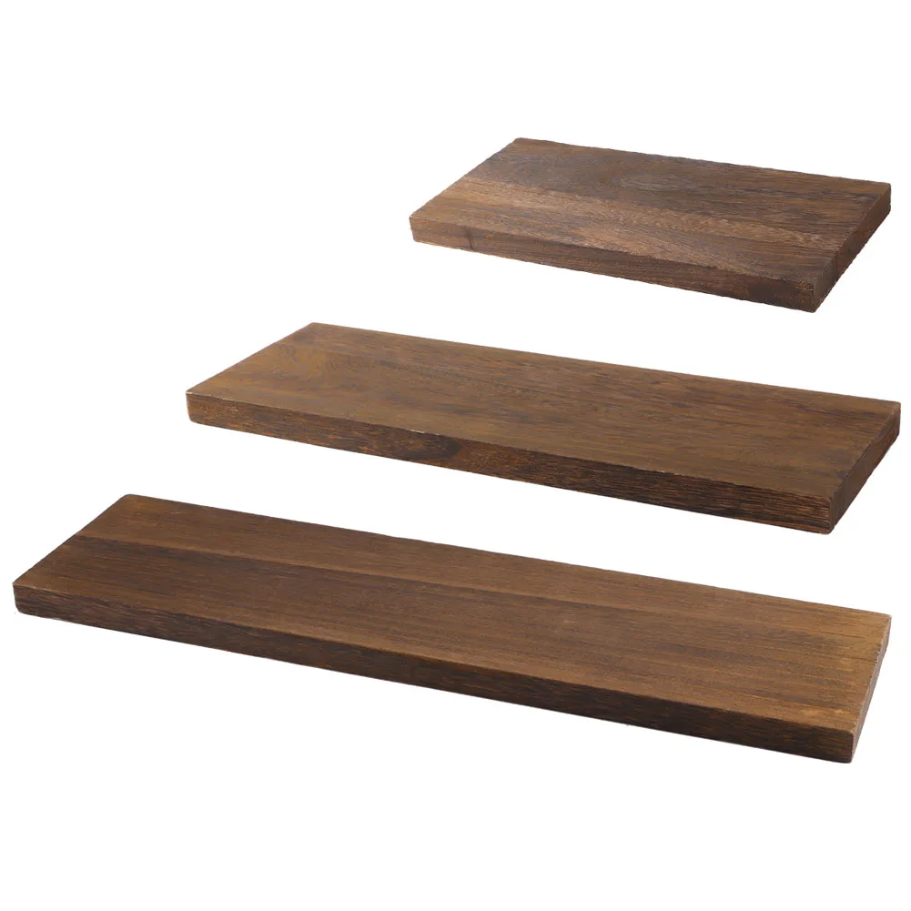 Wall Mounted Storage Shelves Single Layer Floating Shelf Wood Storage ...