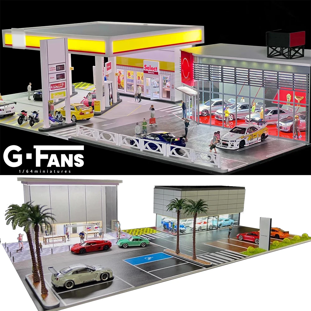 GFans-yeni-Model-1-64-park-garaj-monte-sahne-Diorama-w-i-k-araba-garaj ...