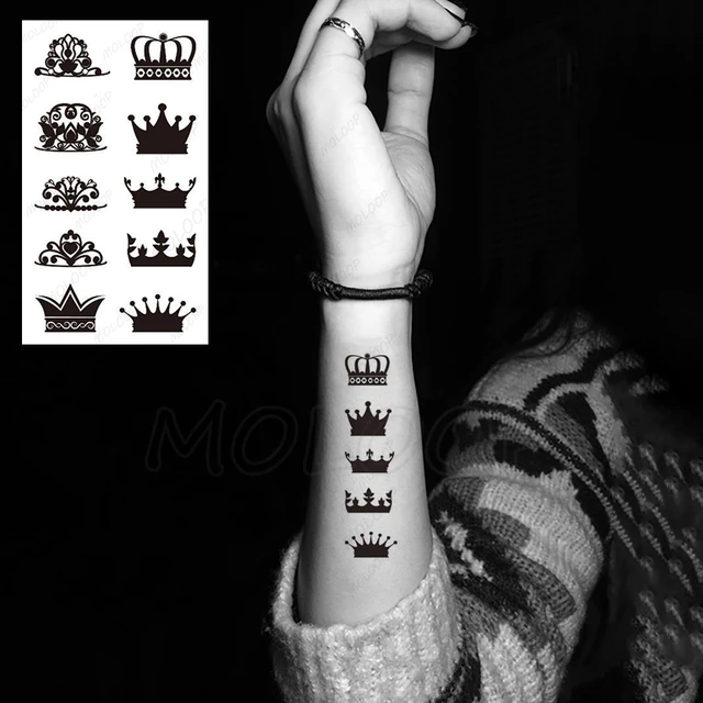 Tiara Tattoo Simple
