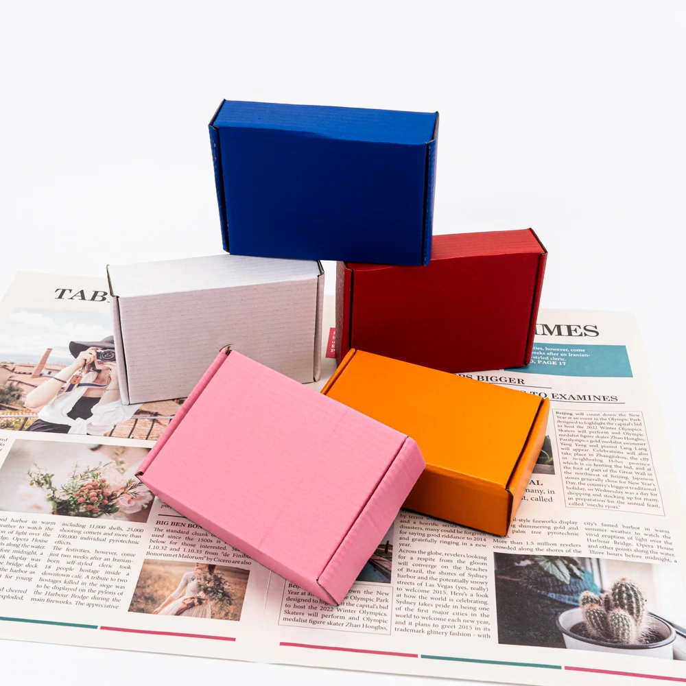 20Pc-Corrugated-Carboard-Aircraft-Box-15x10x4cm-Simple-Packaging ...