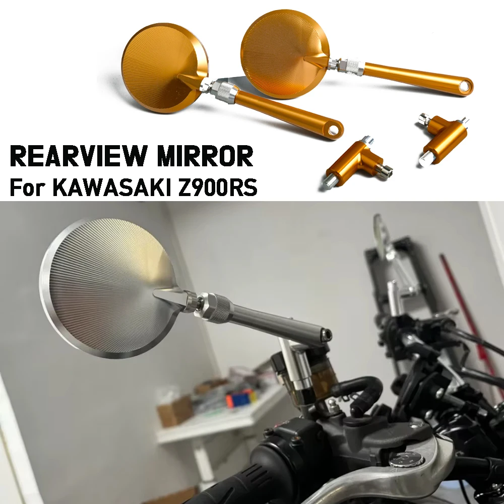 For-Kawasaki-Z900RS-Motorcycle-Rearview-Mirrors-Side-Mirror-Anti-Glare ...