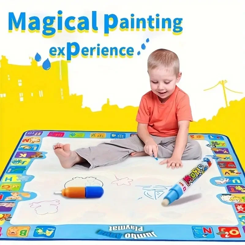Magic-Water-Drawing-Mat-Coloring-Doodle-Mat-with-Magic-Pen-Montessori ...
