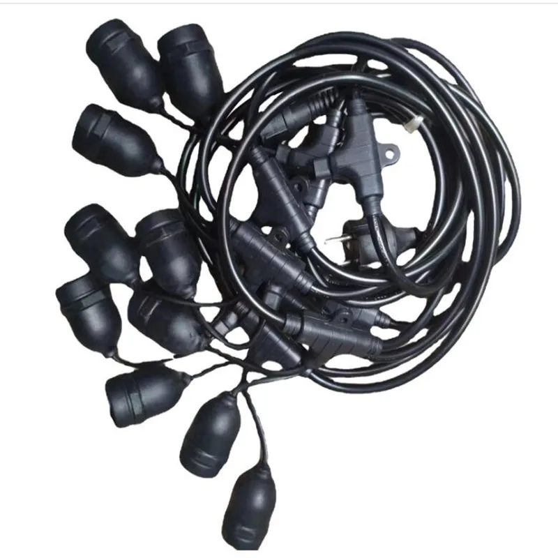5-10-20-30M-Outdoor-Light-Cable-E27-LED-String-Light-Commercial-Grade ...
