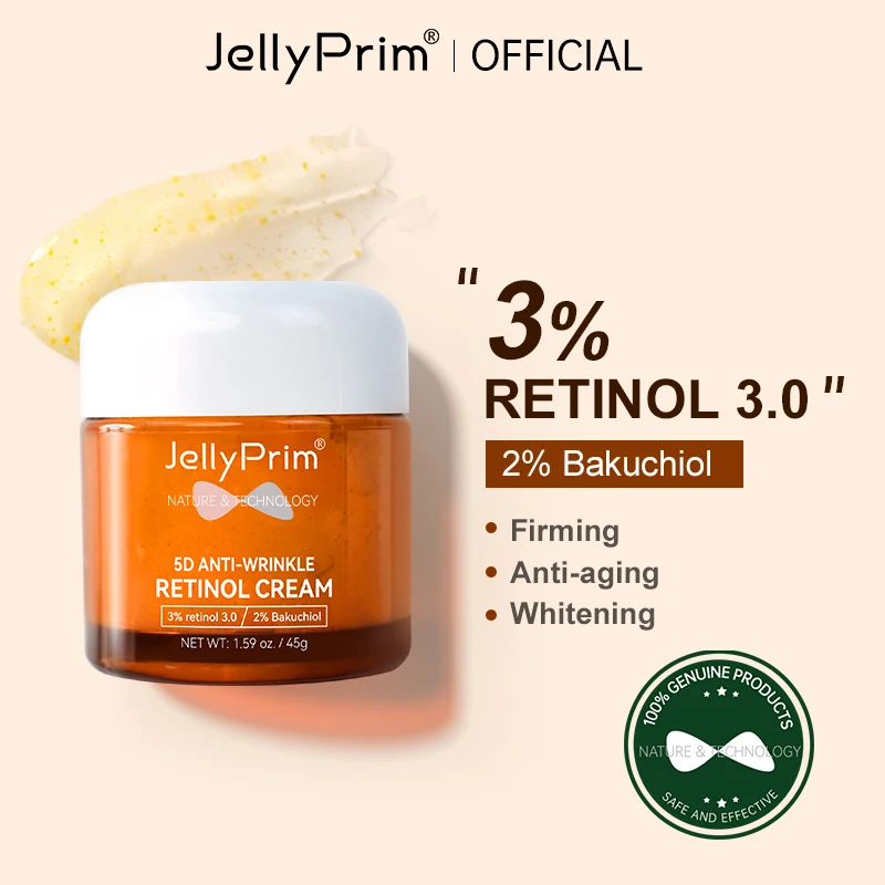 Jellyprim-Retinol-Face-Cream-for-Facial-Spot-Anti-Aging-Wrinkle-Remove ...
