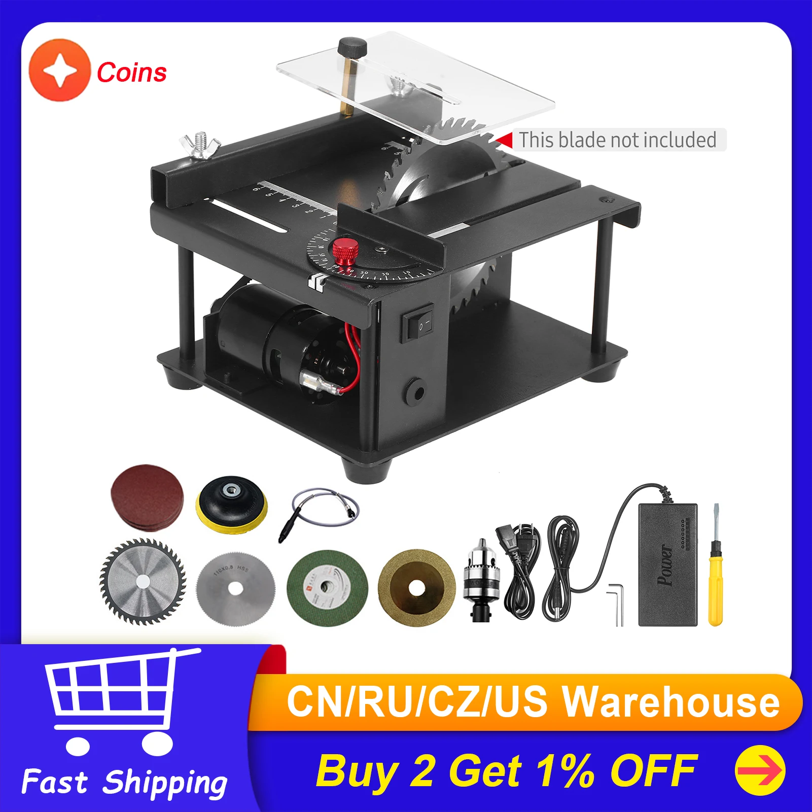 Table-Saw-Mini-Desktop-Saw-Cutter-Electric-Cutting-Machine-Saw-Blade ...