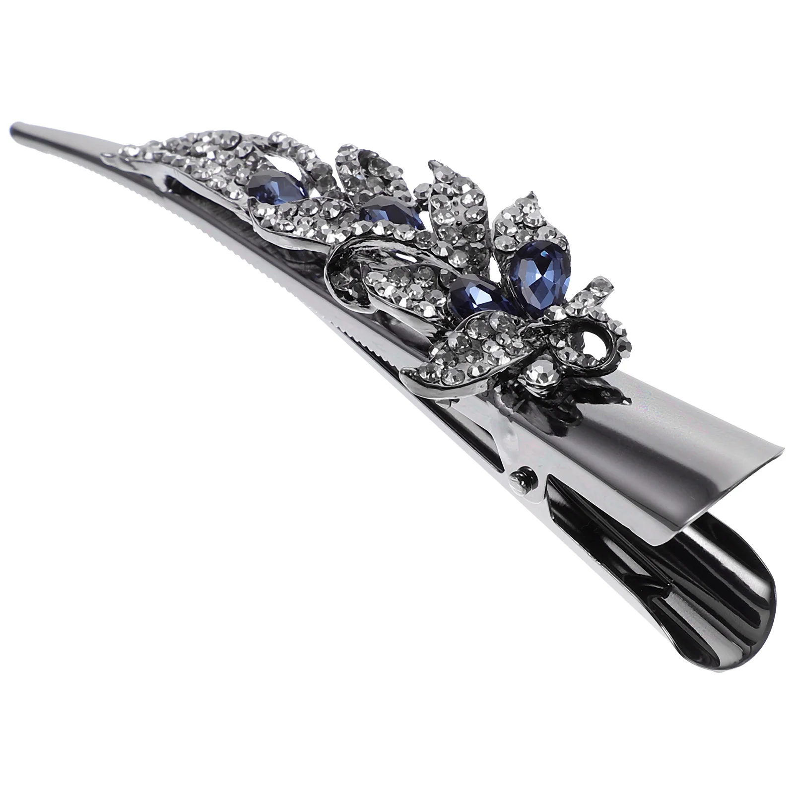 Decorative-Alligator-Clips-Women-Hair-Decoration-Party-Crystal ...