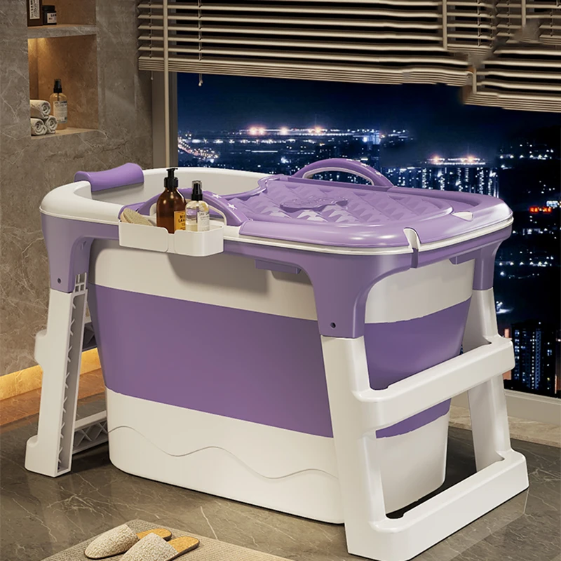 Senior Mobile Folding Foot Bath Portable Bathtubs Sauna Home Portable ...