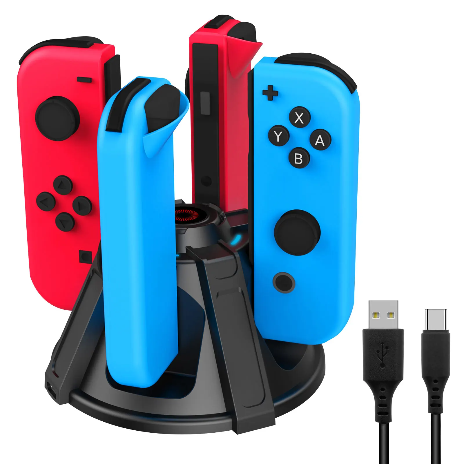 4-Ports-JOYCON-Charging-Dock-for-Charging-4-JOY-CON-Simultaneously ...