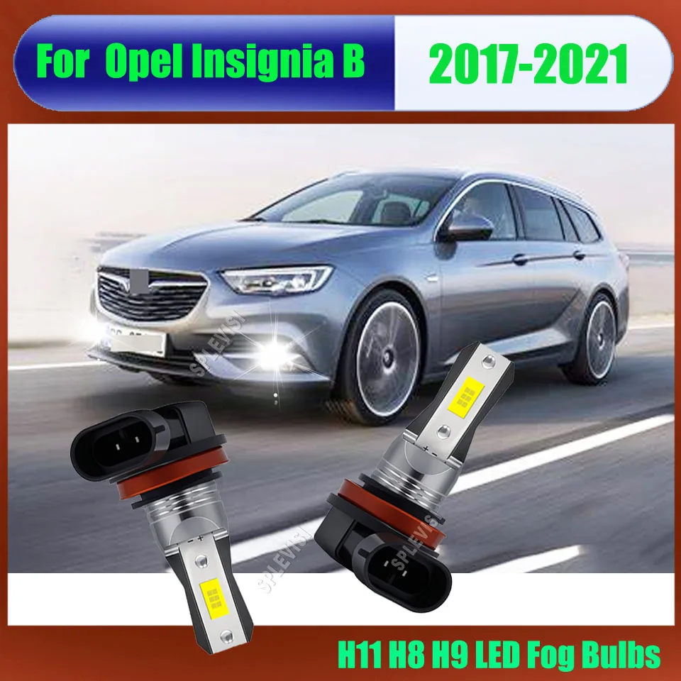 2Pcs H11/H8/H9 Xenon White LED Fog Bulb Lights For Overland - Outdoor ...