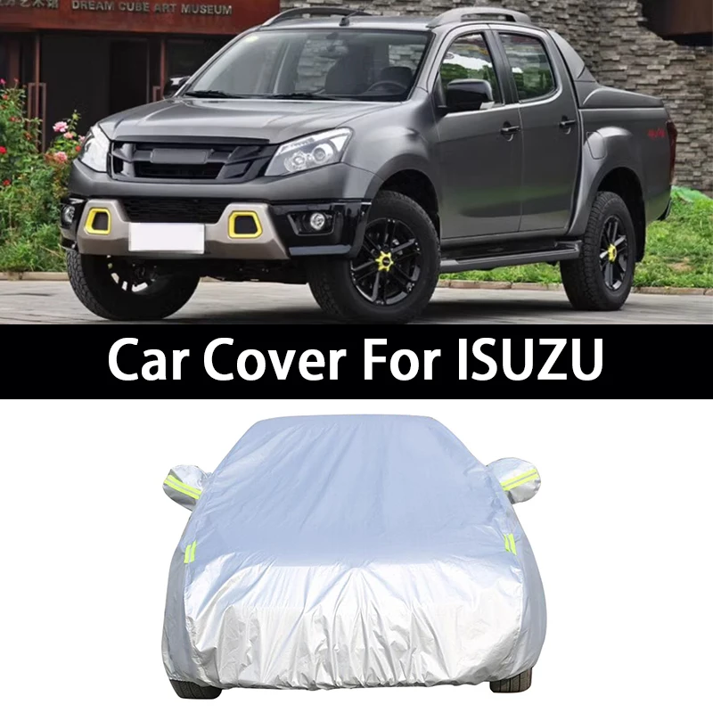 Car Cover Waterproof Dustproof UV Protective Exterior Snow Protection ...