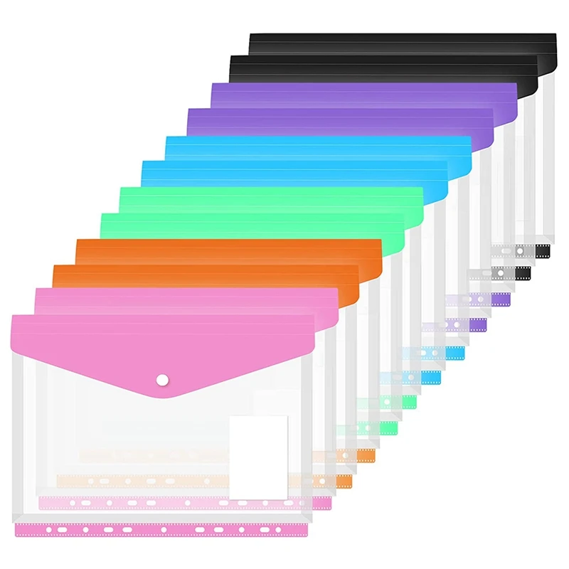 A4 11hole Expandable Binder Folder Plastic Envelope Binder Pocket ...