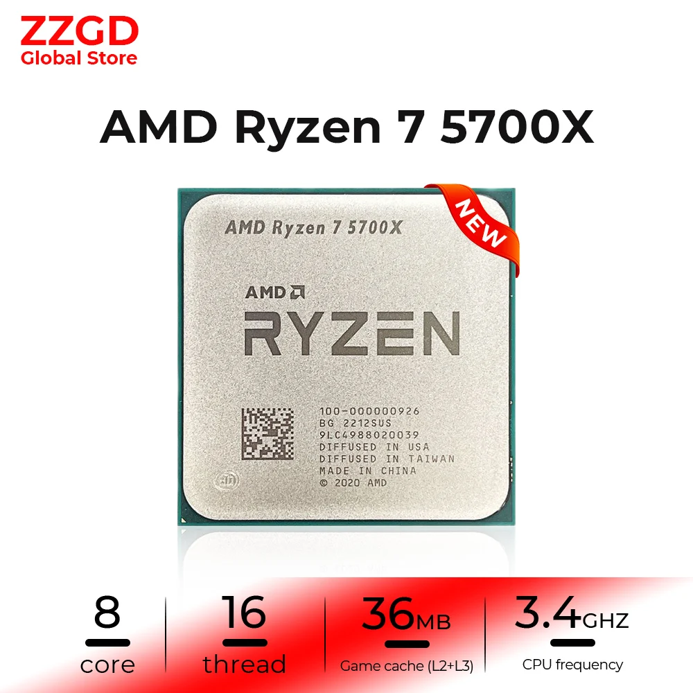 Amd Ryzen 7 5700 Processor | Processor Ryzen 5 5700x | Amd Ryzen 7 5700x | Rayzen 7 5700x - Cpus ...
