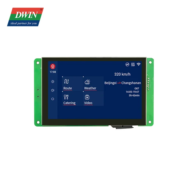 DWIN 5 Inch Hot Sale 800*480 Arduino Display RS232/TTL HMI Consumer Touch Panel ESP32 Screen,LCD ...