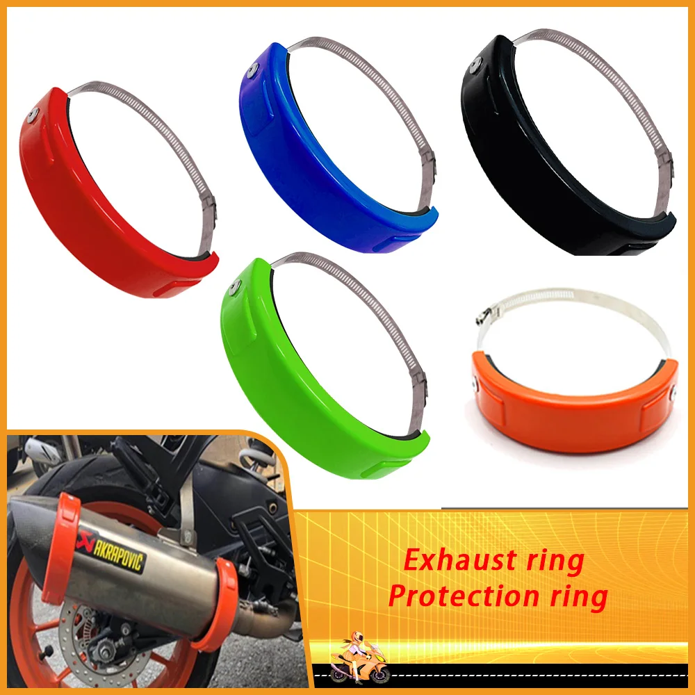 Universal-Motorcycle-Parts-100-160mm-Round-Exhaust-Protection-Ring ...