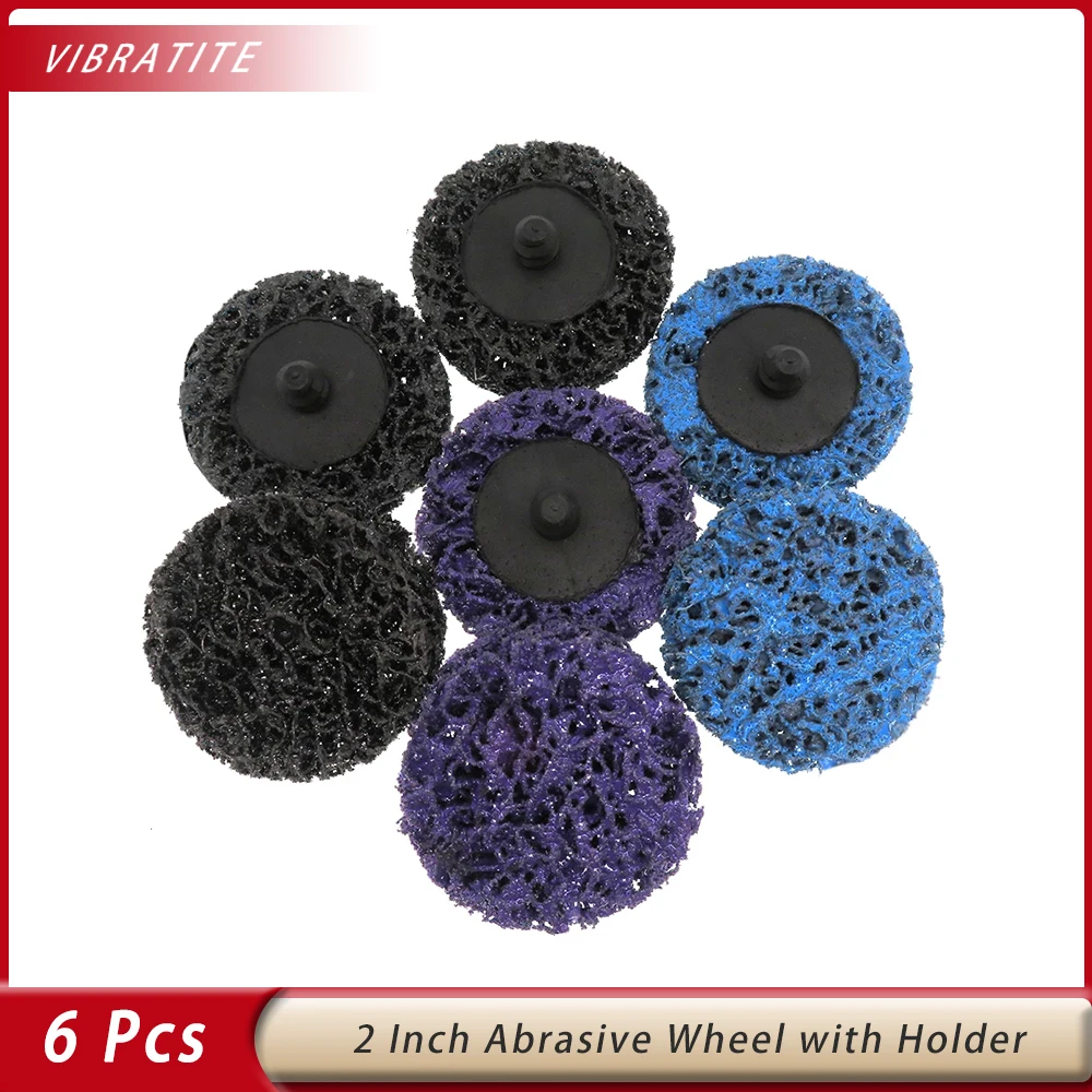 7-Pcs-50mm-Poly-Strip-Disc-Abrasive-Wheel-Set-Clean-Grinding-Wheels ...