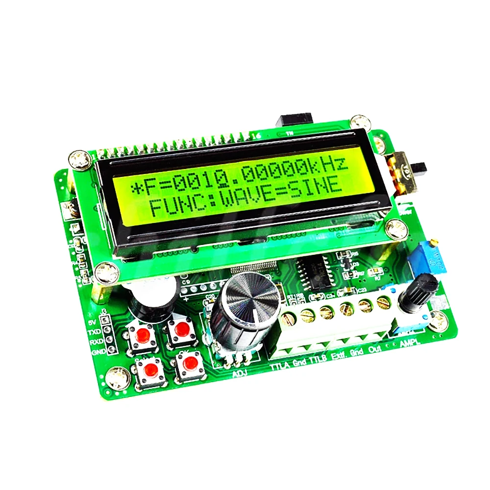 FY2000S-5M-8M-10M-DDS-Function-Signal-Generator-Module-1602-LCD-Display ...