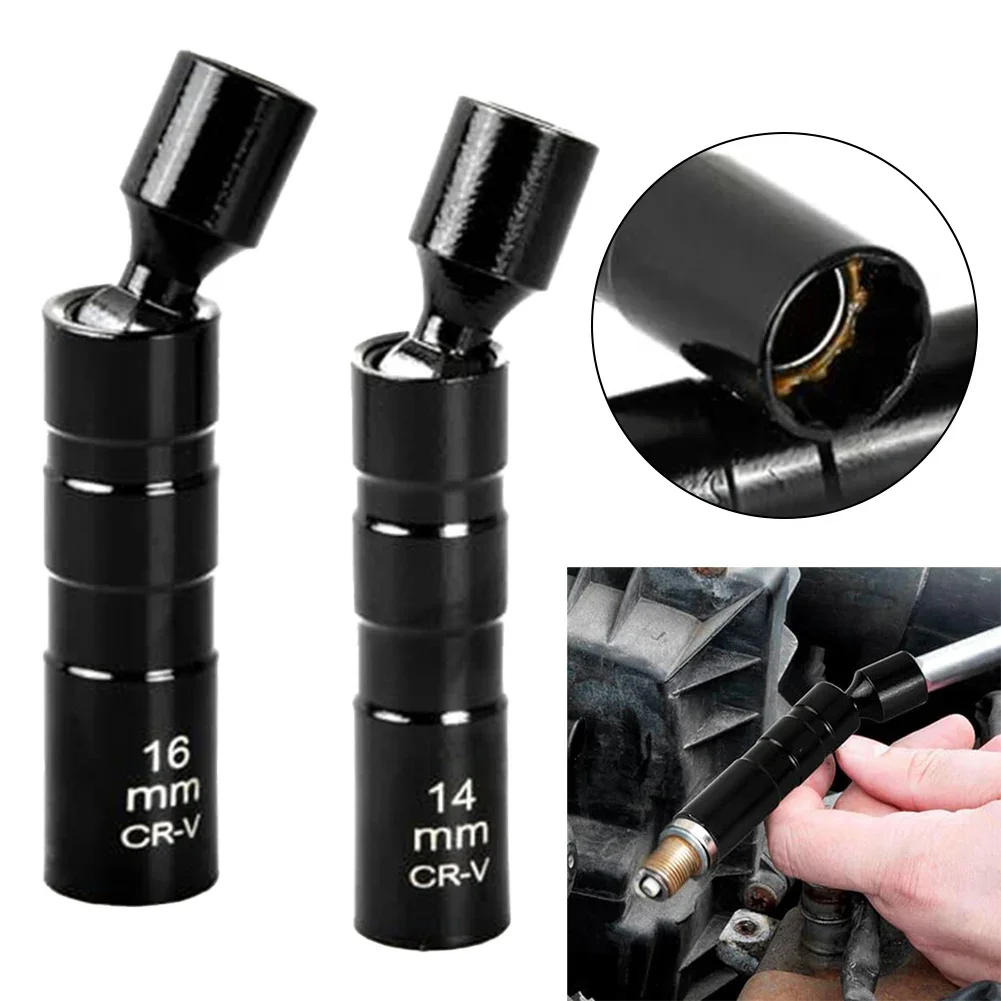2Pcs 14/16mm 3/8 Inch Spark Socket Wrench Adapter Spark Extractor ...