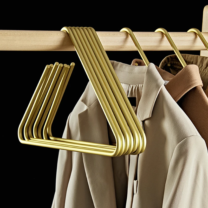 5pcs-Clothes-Hangers-Triangle-Shaped-Aluminium-Alloy-Trousers-Scarf ...