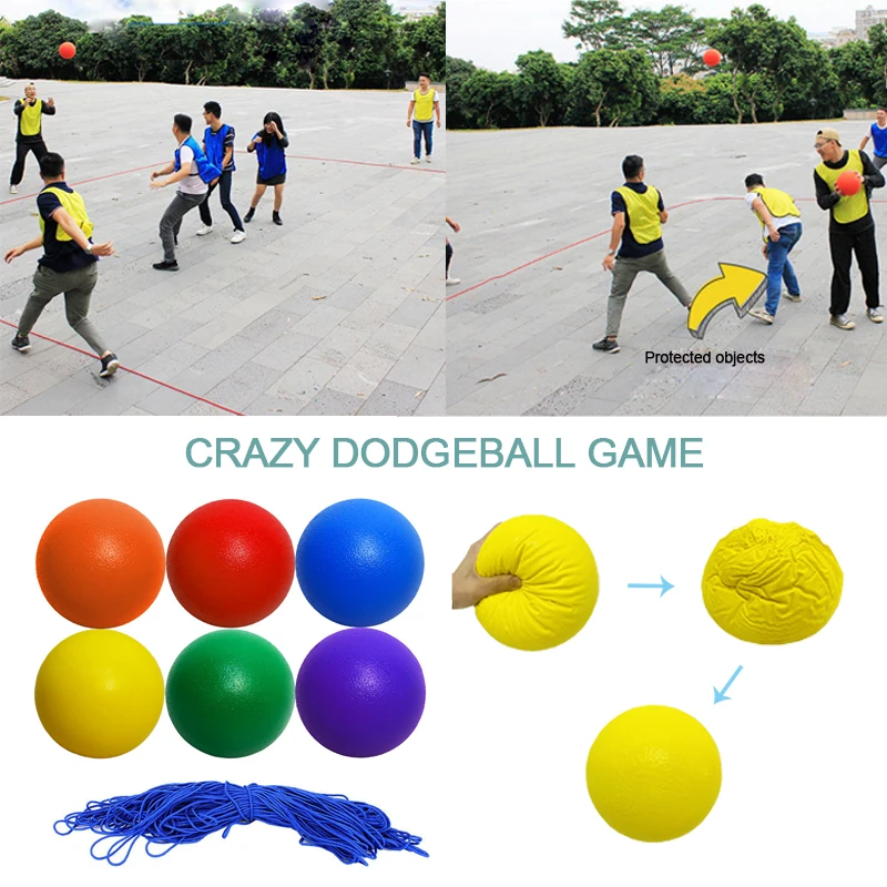 Kids-Toys-Outdoor-Games-Dodgeball-Sponge-Automatic-Inflatable-Toy ...