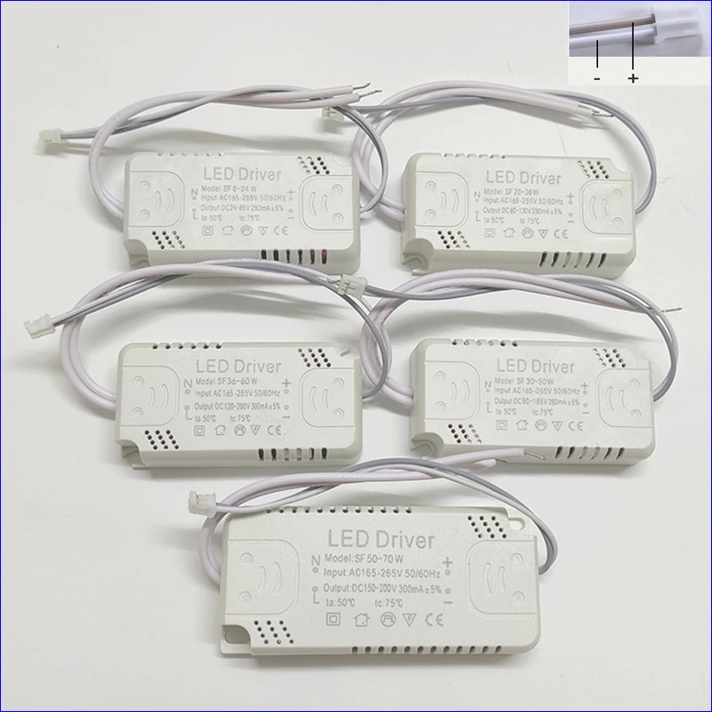 LED Driver Adapter For LED Lighting AC165-265V Non-Isolating ...