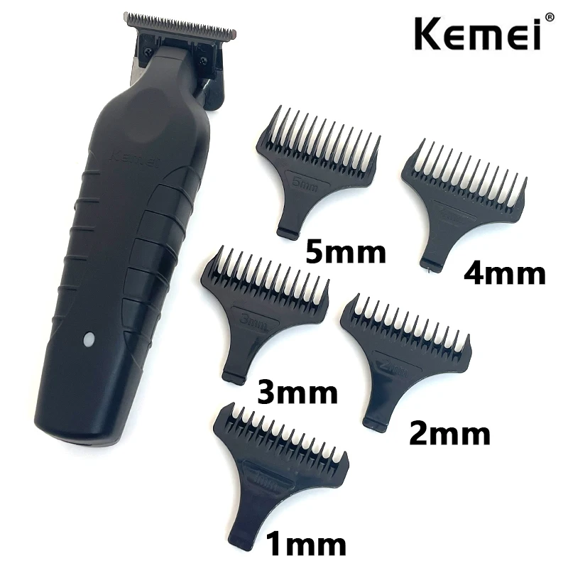 Kemei-Cabelo-Trimmer-Limit-Comb-Universal-Black-Guards-Cabeleireiro ...