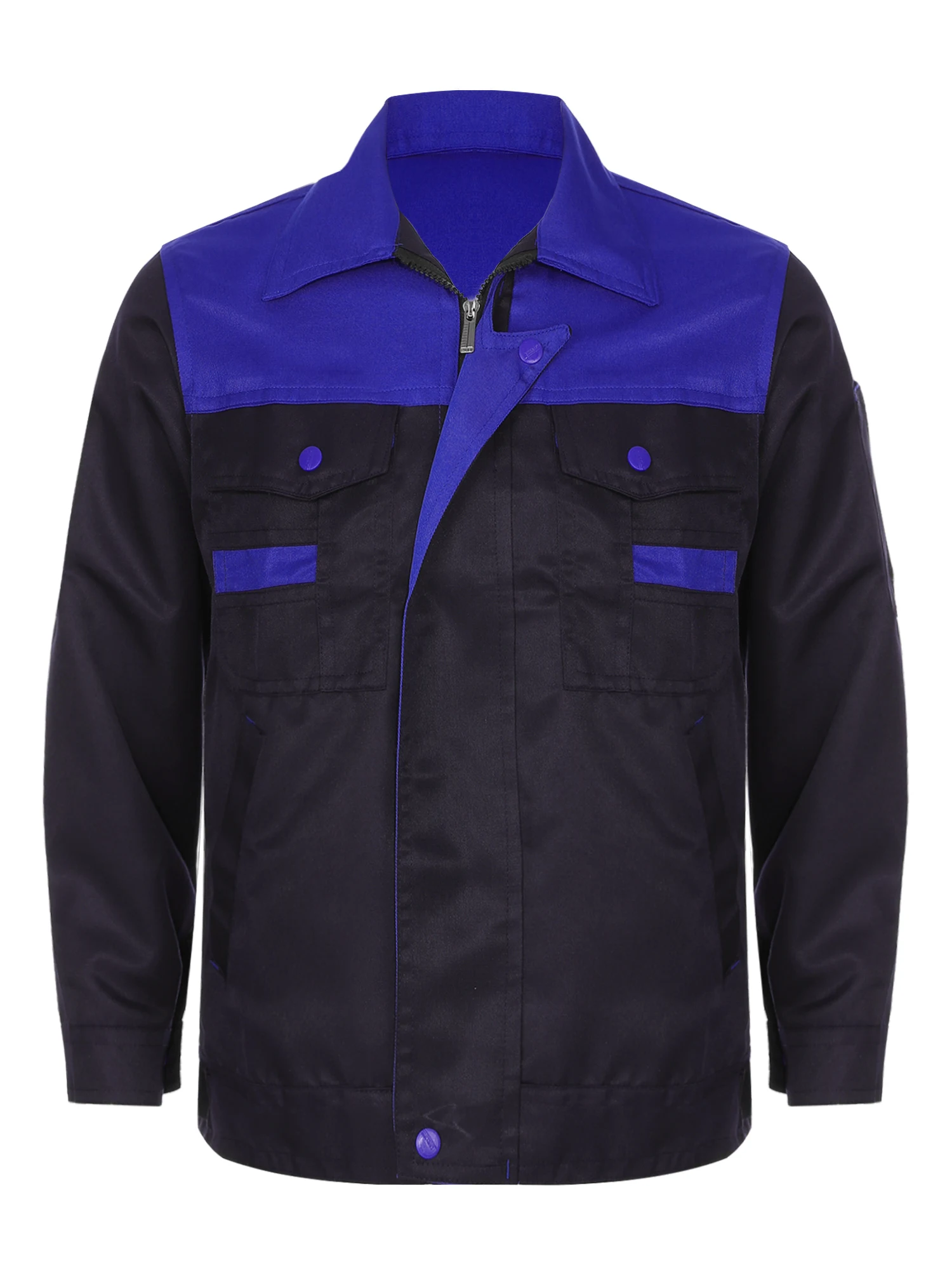 Men-Women-Mechanics-Auto-Workshop-Costume-Unisex-Long-Sleeve-Jacket ...
