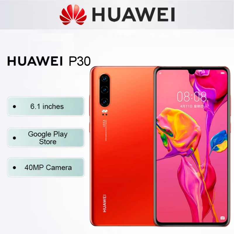 HUAWEI-tel-fono-inteligente-P30-versi-n-Global-Smartphone-Android-de-6 ...