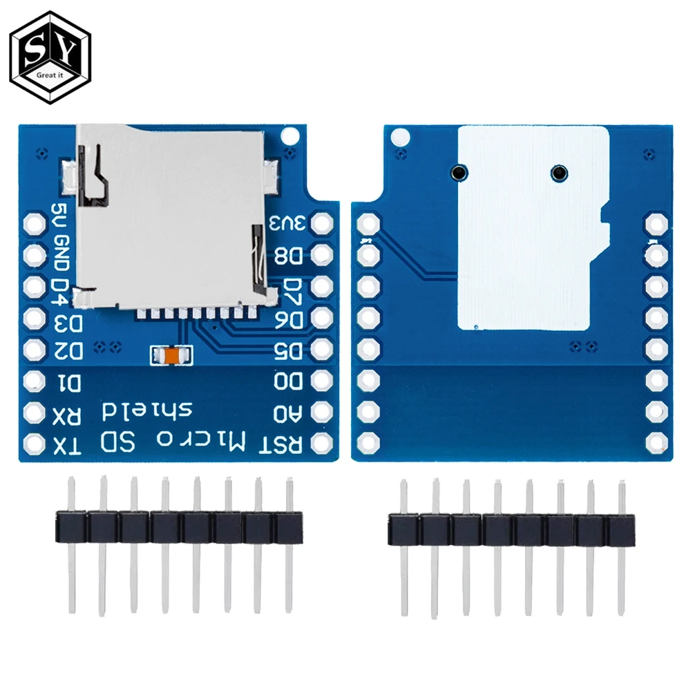 1PCS /5PCS Micro SD Shield for WeMos D1 mini TF card module ...