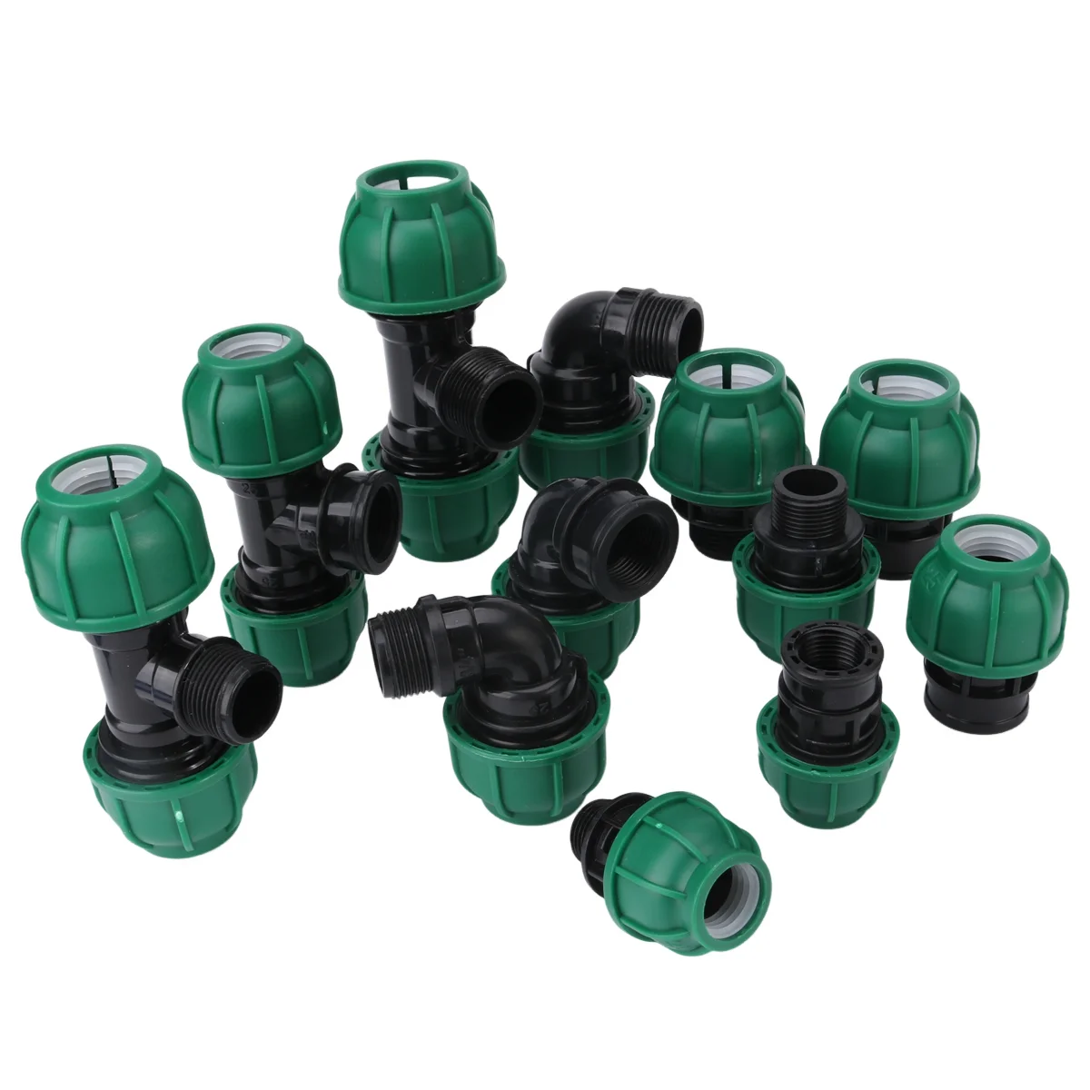 1/2 3/4 1" Thread To 20 25 32mm Straight Elbow Tee Connector ...